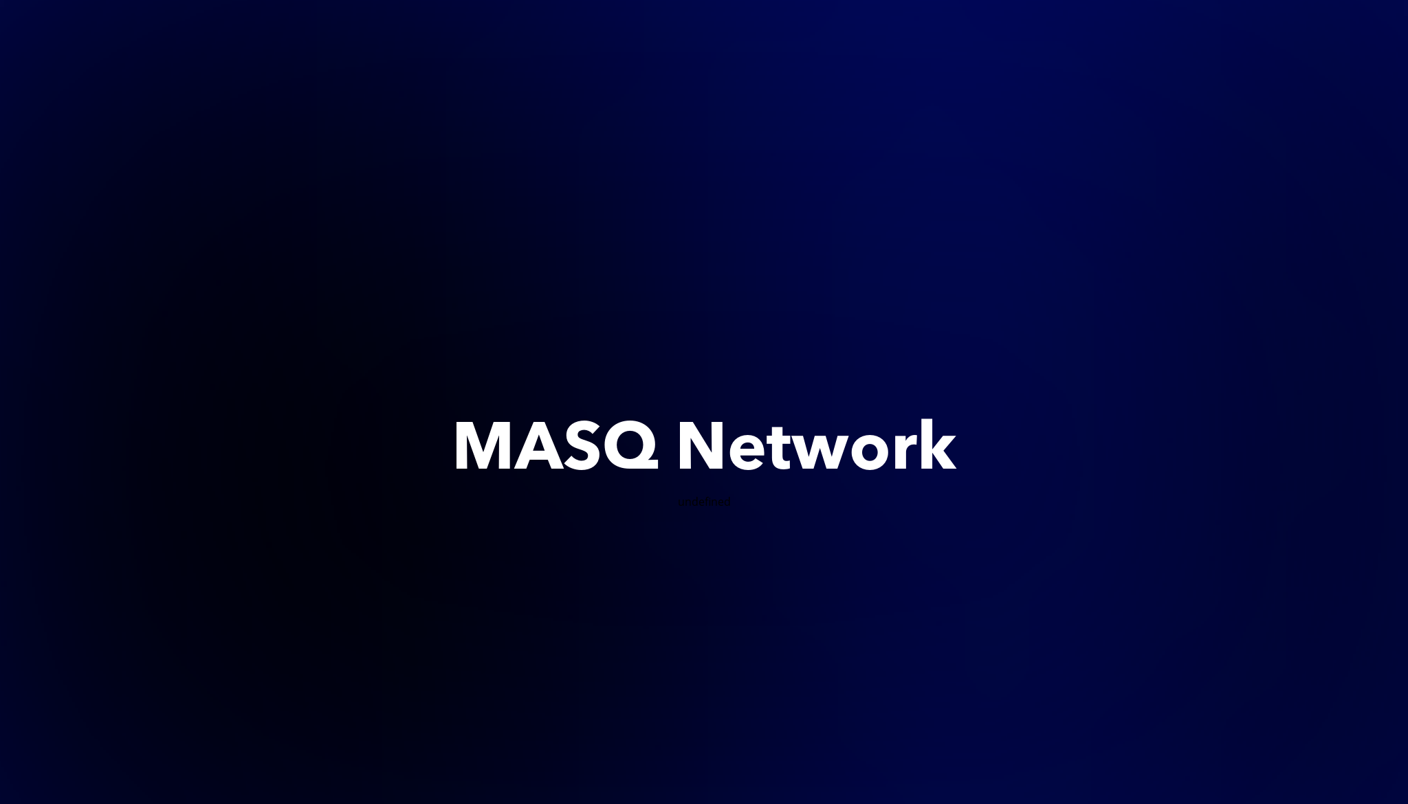 MASQ Network | Dework